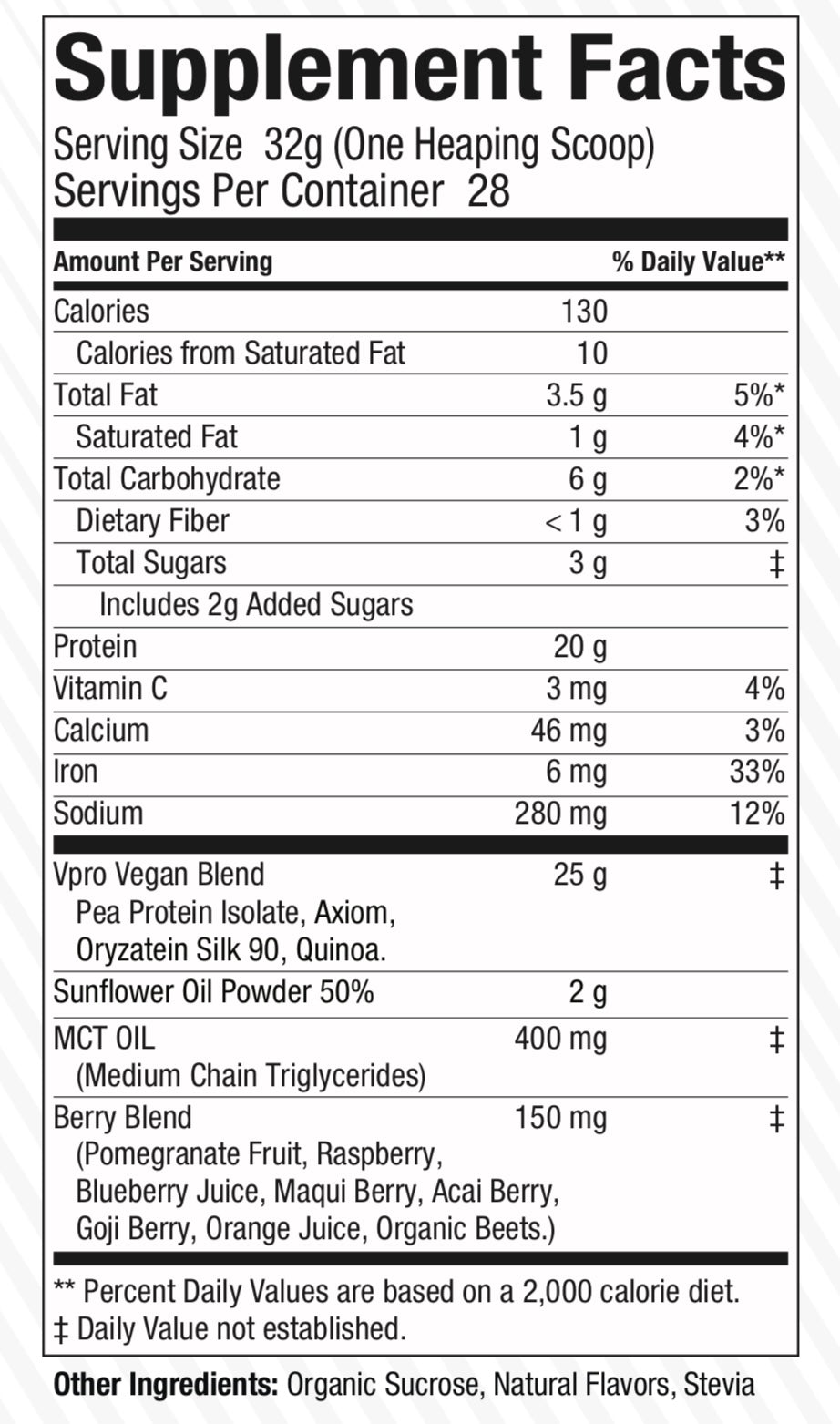 VegaPro〡Chocolate Brownie – EPN Supplements
