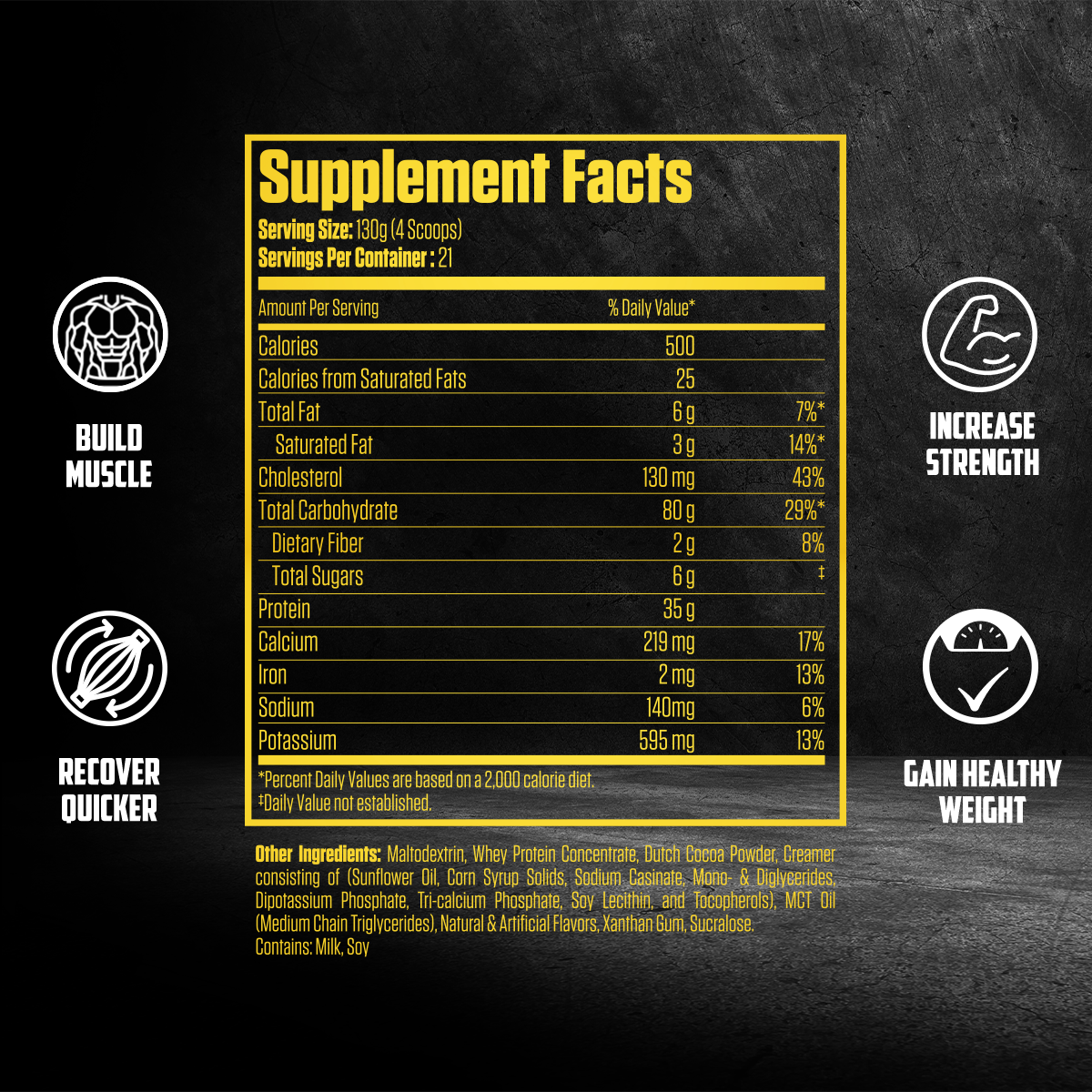 Mega Mass〡Chocolate Brownie – EPN Supplements